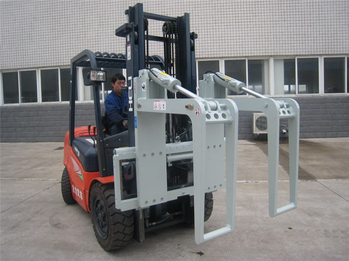 Hydraulic Forklift Attachments Log Holder - Fujian Huamai Machinery Co ...
